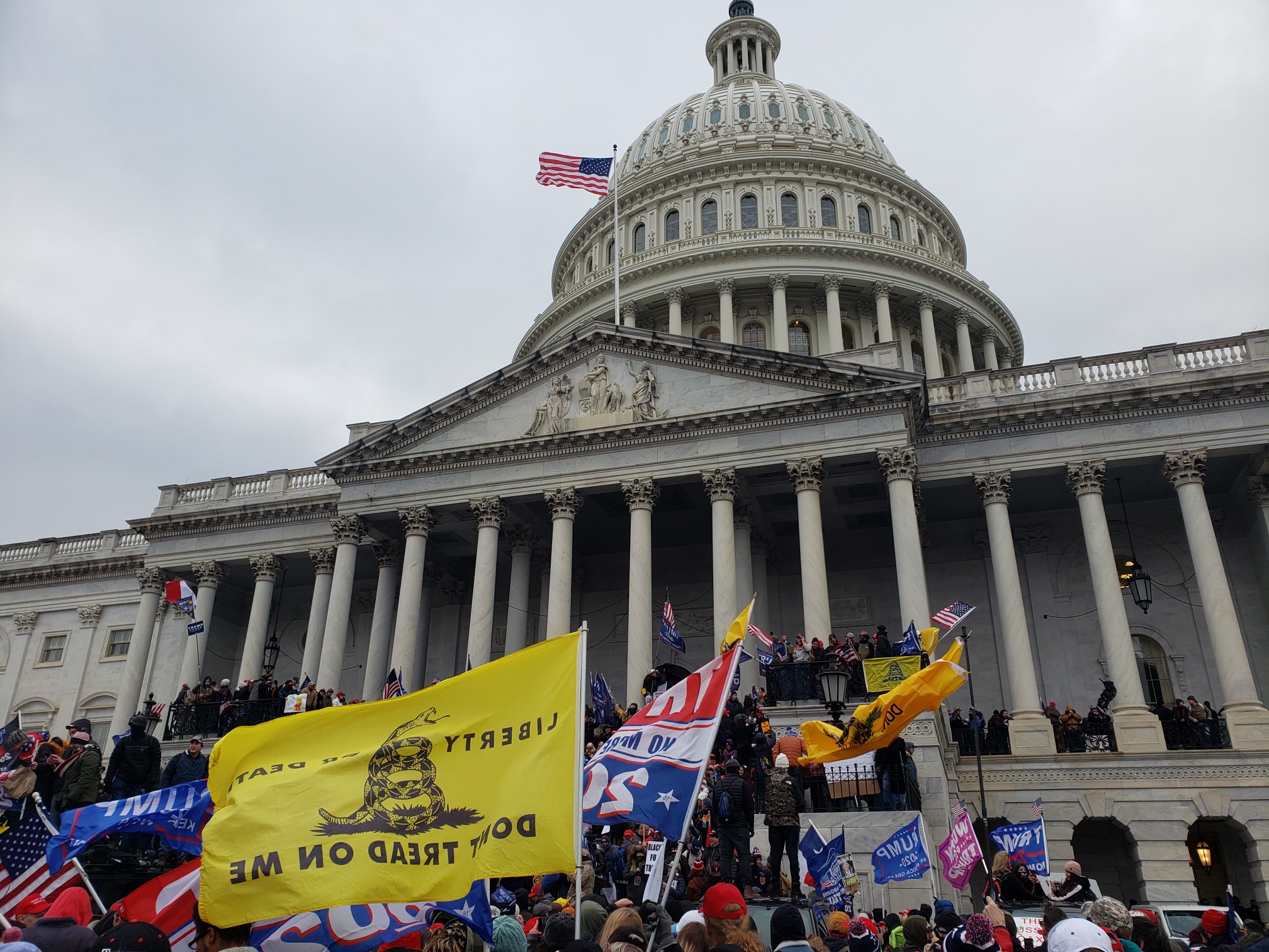 What I saw Wednesday at the U.S. Capitol - Emily Tomko